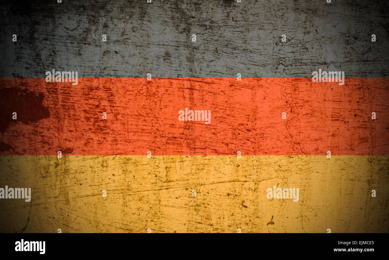 A Colourful Grunge German National Flag Illustration Stock Photo - Alamy
