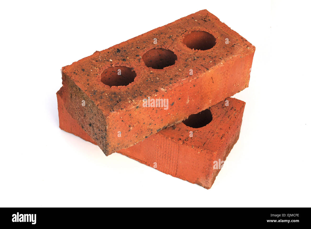 A Colourful Photograph of a Building House Brick Isolated on white ...