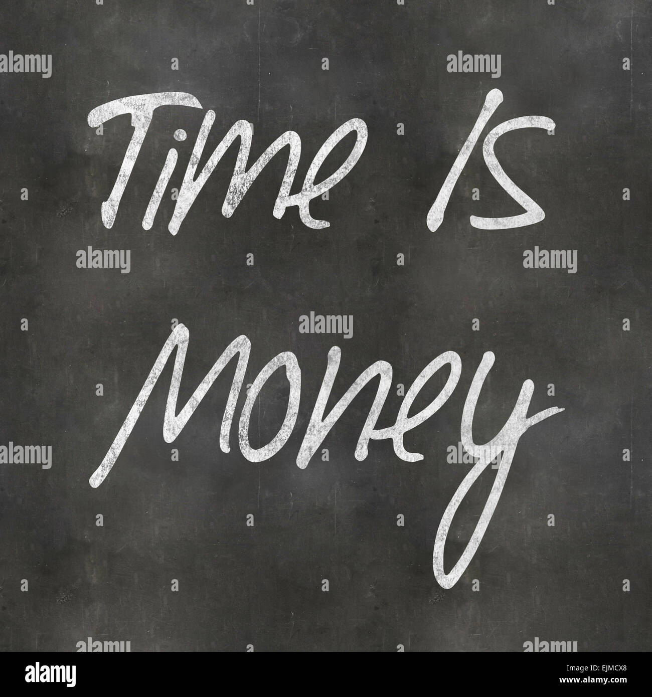 A Colourful 3d Rendered Concept Illustration showing Time is money ...