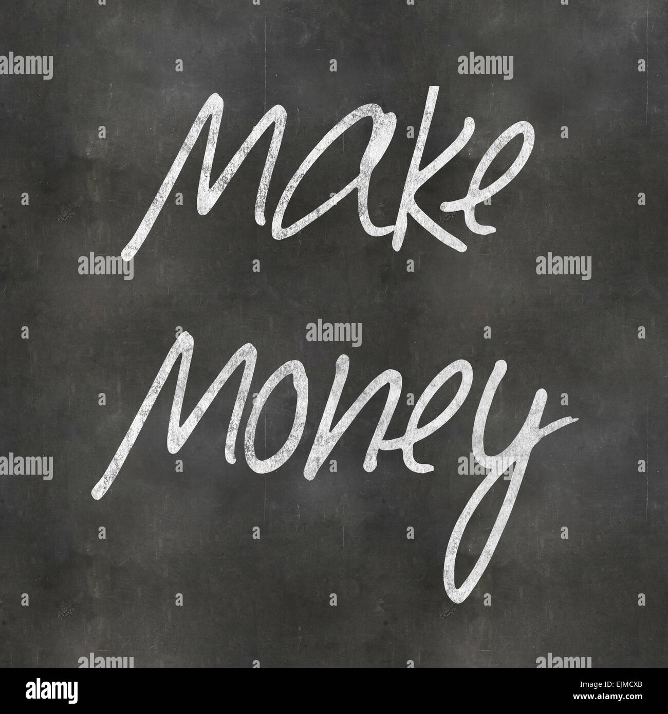 A Colourful 3d Rendered Concept Illustration showing Make Money written ...