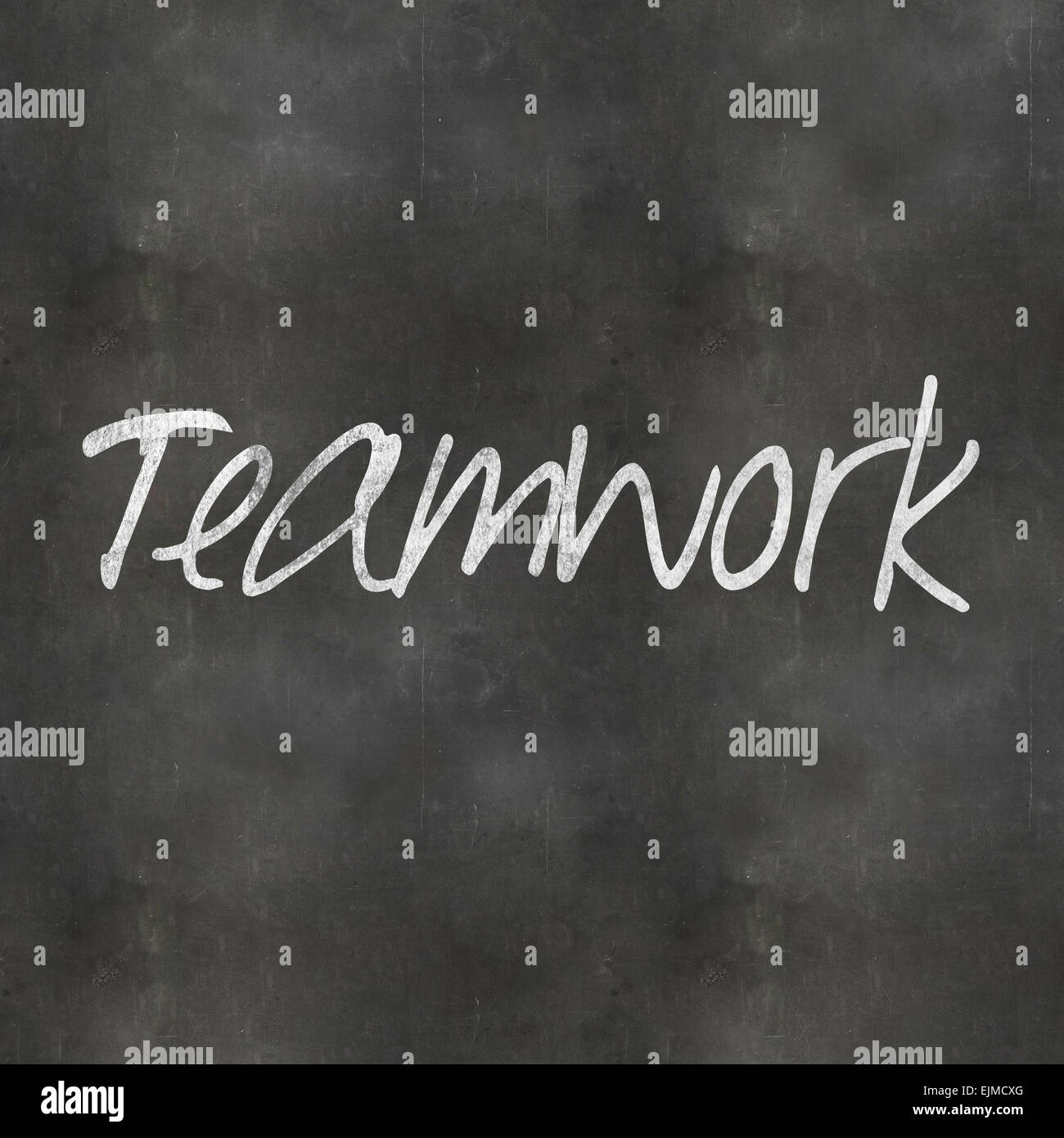 A Colourful 3d Rendered Concept Illustration showing Teamwork written ...