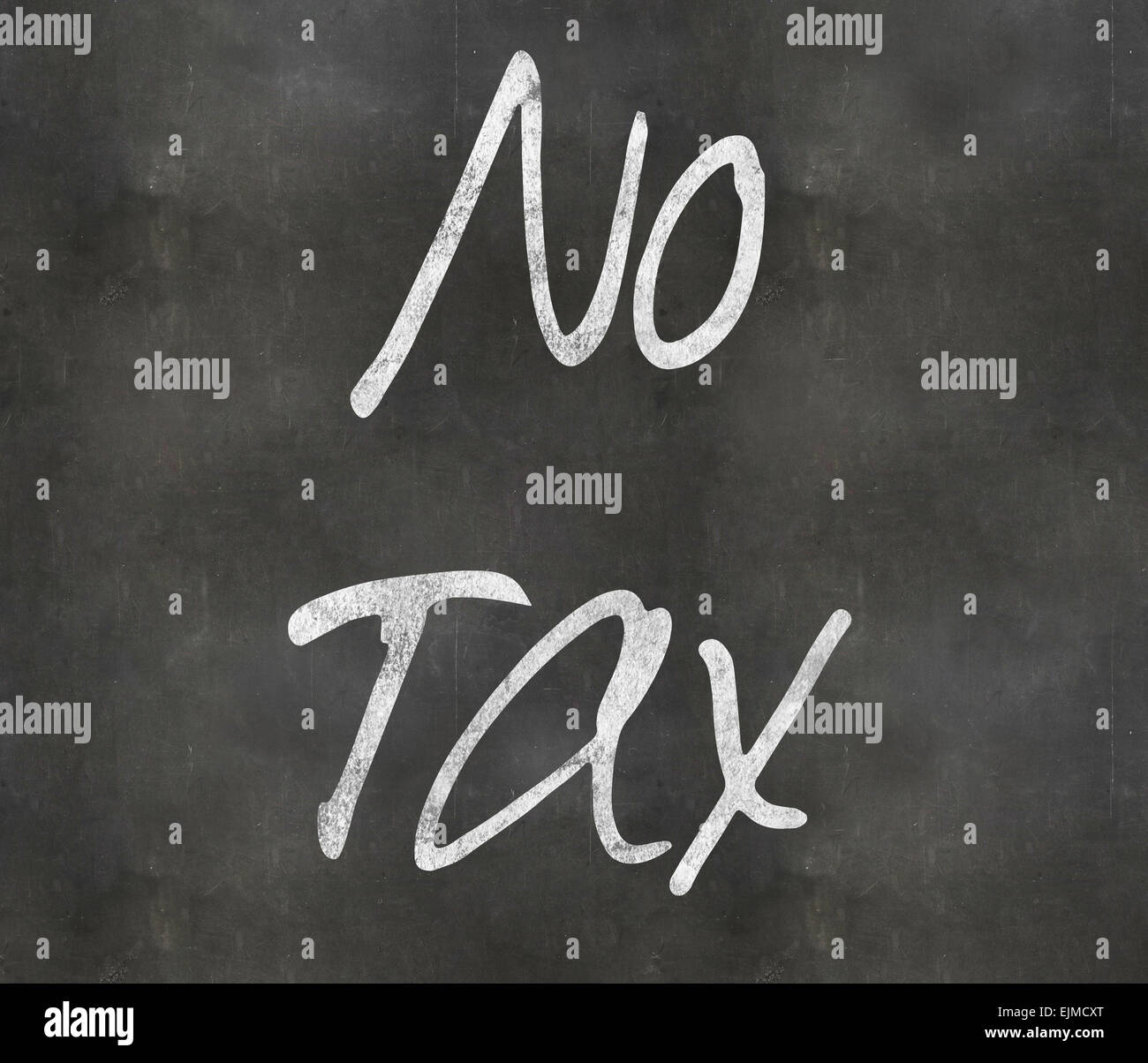 A Colourful 3d Rendered Concept Illustration showing No Tax written on ...