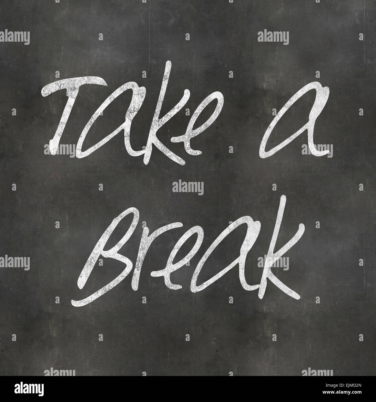 A Colourful 3d Rendered Concept Illustration showing Take a Break ...