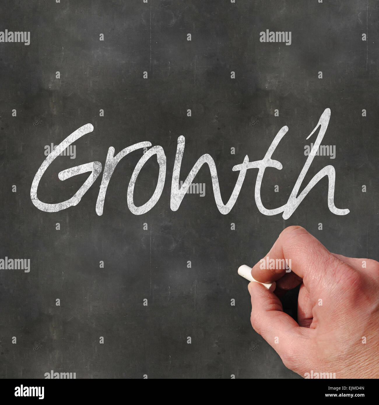 A Colourful 3d Rendered Concept Illustration showing Growth written on ...