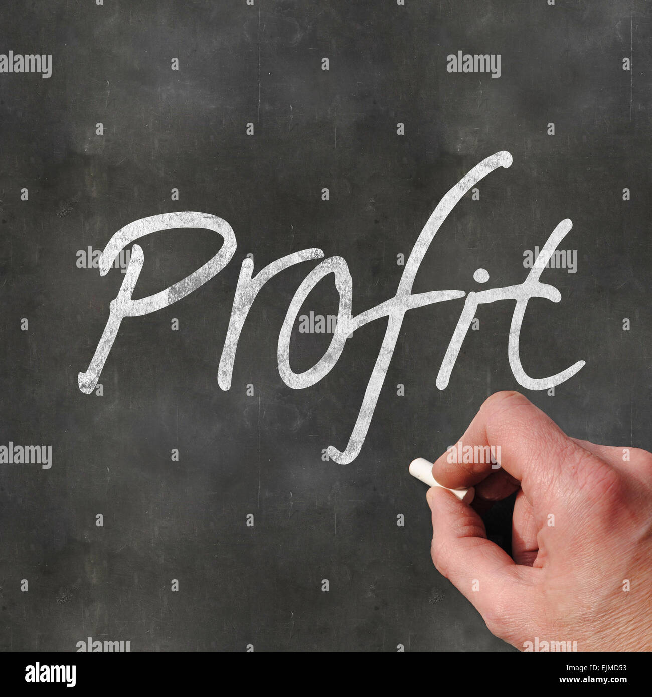 A Colourful 3d Rendered Concept Illustration showing Profit written on ...