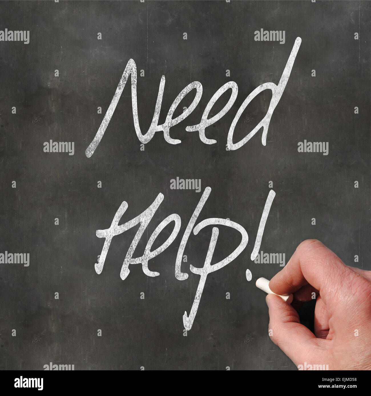 A Colourful 3d Rendered Concept Illustration showing Need Help! written ...