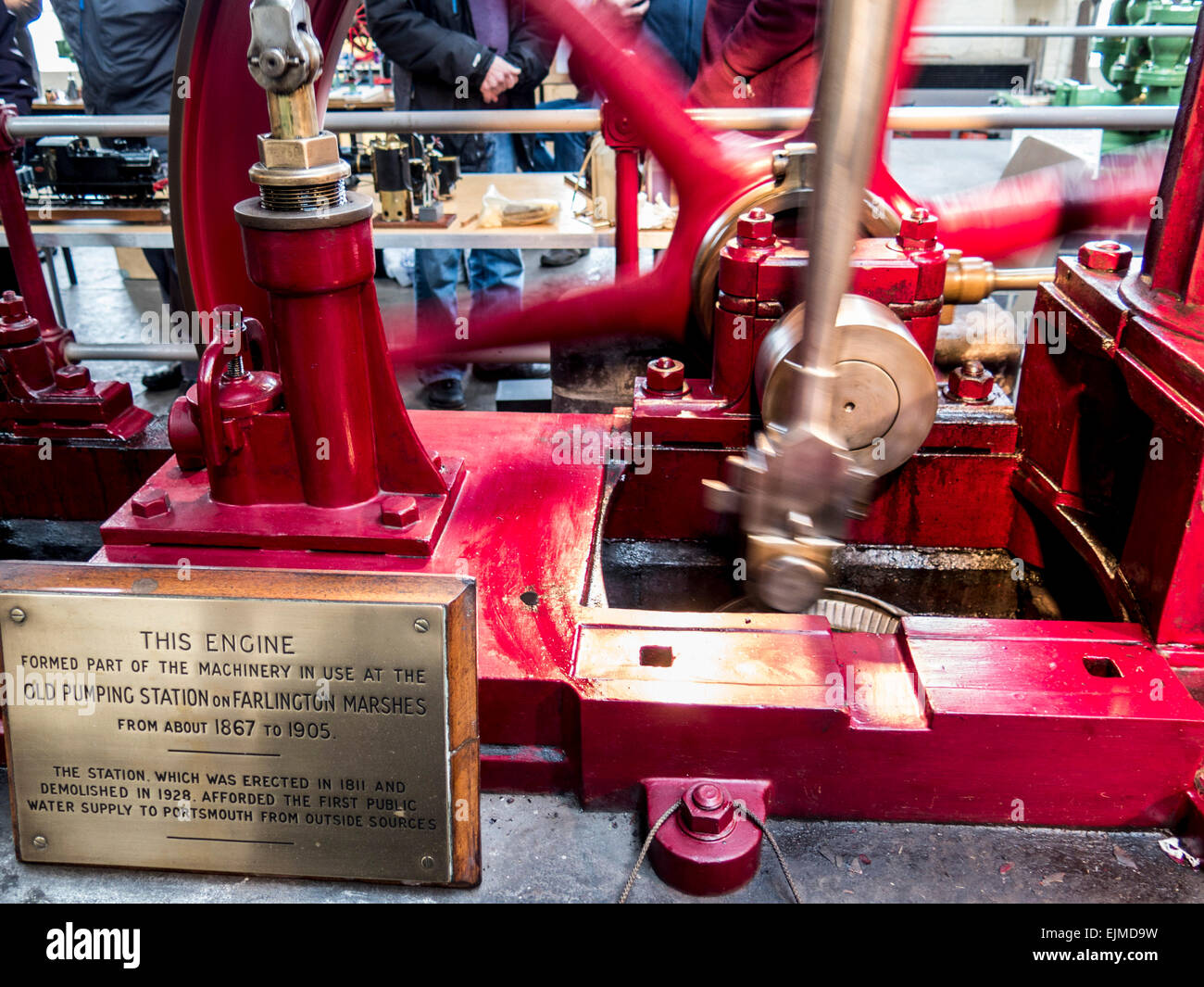 Eastney Beam Engine House Stock Photo - Alamy