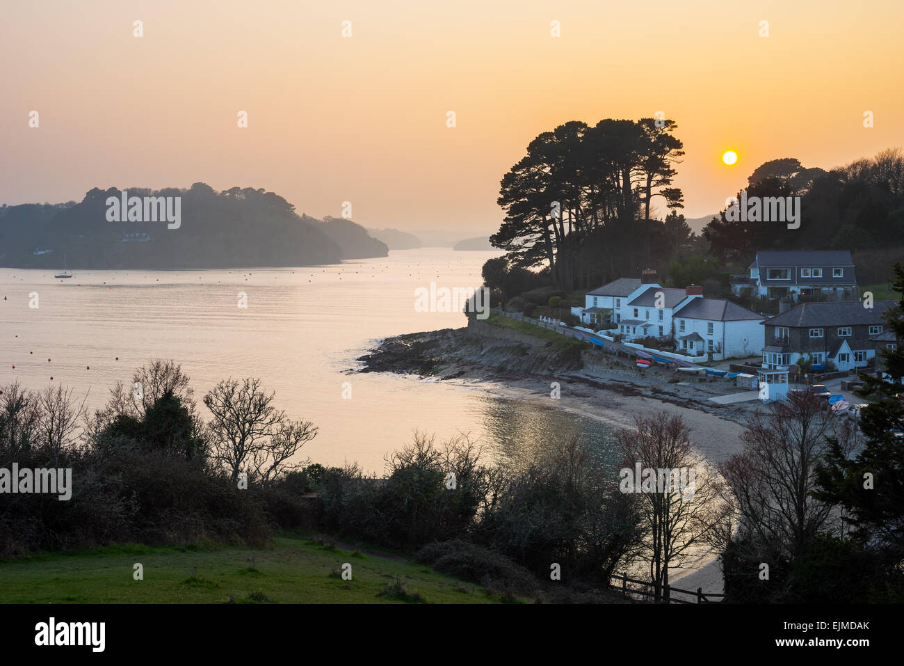 Helford passage sunset hi-res stock photography and images - Alamy
