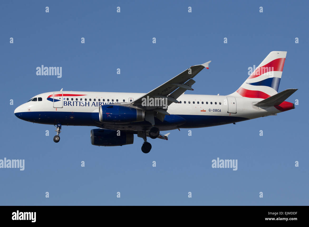 British Airways Airbus A319 Aircraft Stock Photo - Alamy