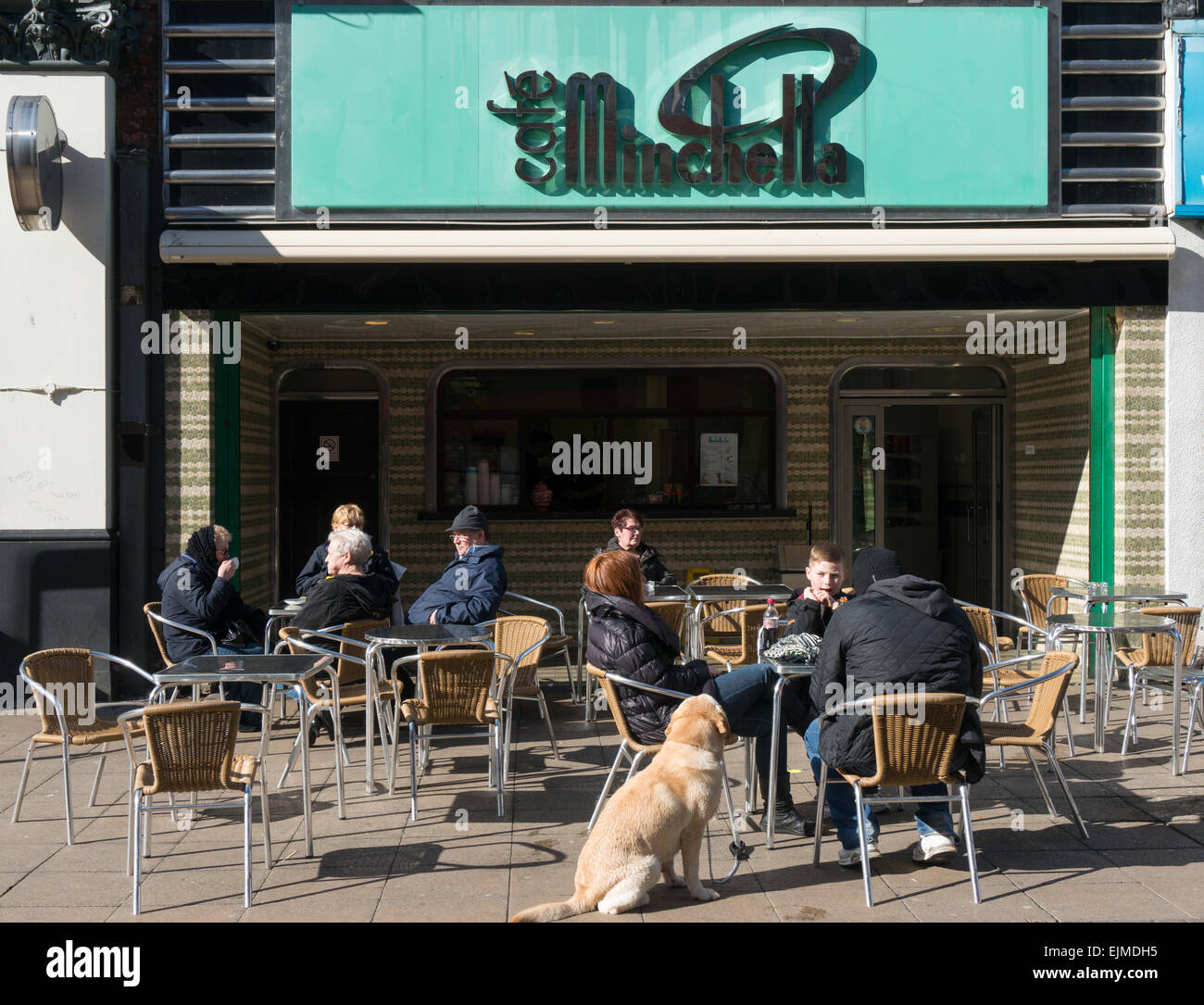 Minchella's ice cream parlour and cafe South Shields, north east ...