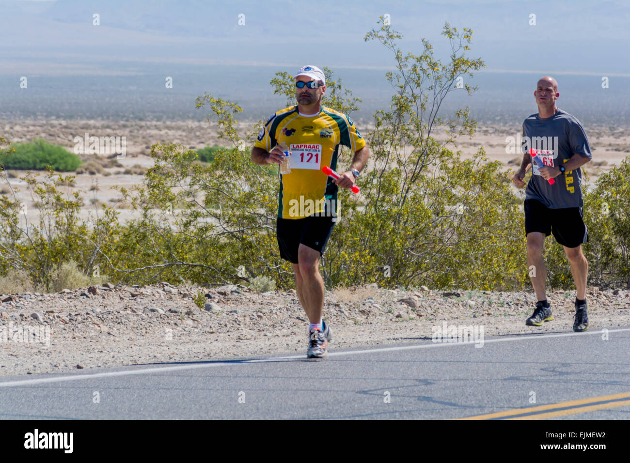 Baker, California, USA. 28th March, 2015. Queensland Police Officer ...