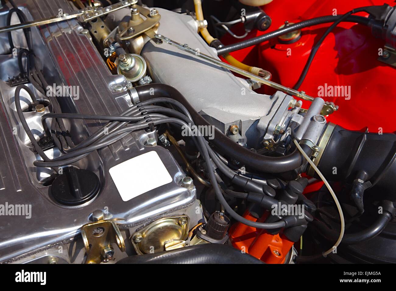 Classic car engine block hi-res stock photography and images - Alamy
