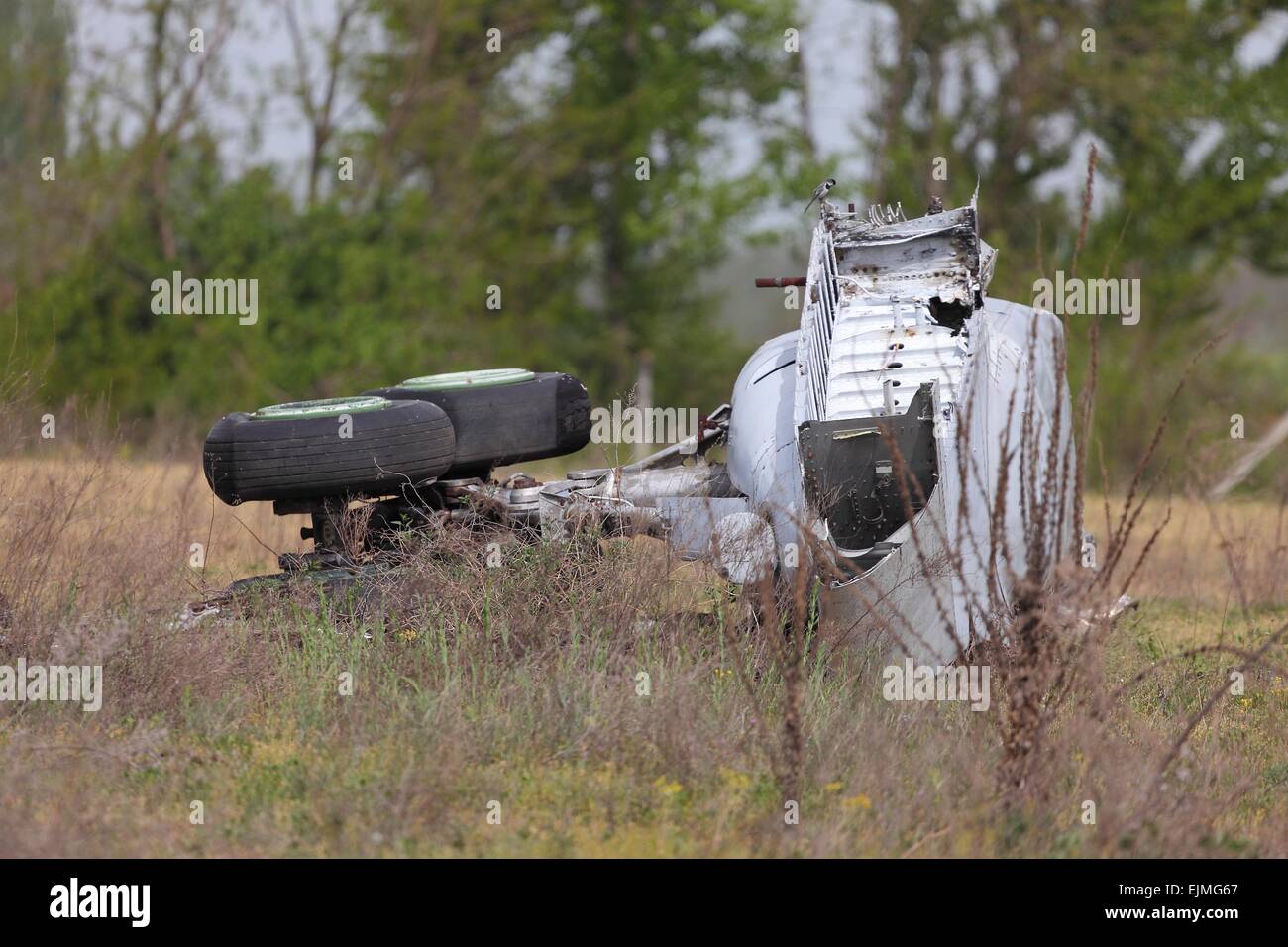 Aircraft wreck hi-res stock photography and images - Alamy