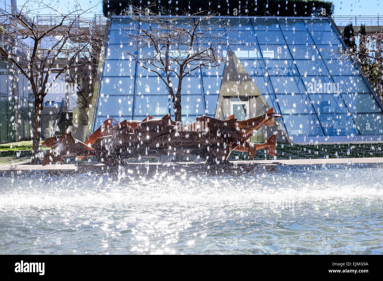 The Waterfall Building by Arthur Erickson, Vancouver, Canada Stock ...