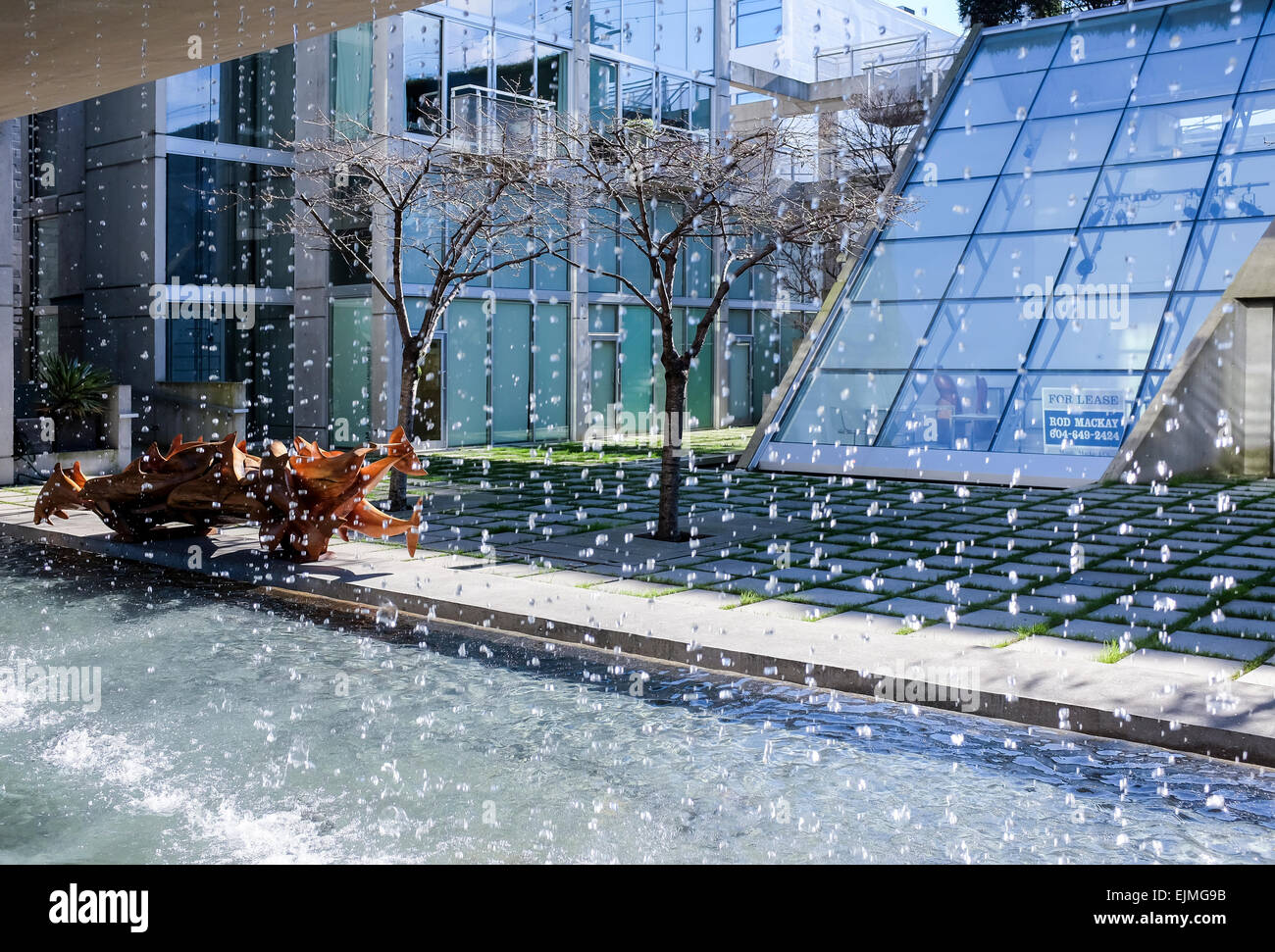 The Waterfall Building by Arthur Erickson, Vancouver, Canada Stock ...