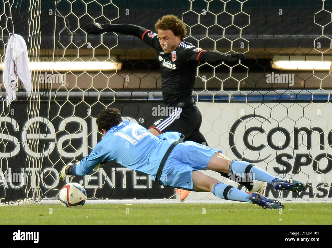 Washington, DC, USA. 28th Mar, 2015. 20150328 - Los Angeles Galaxy ...