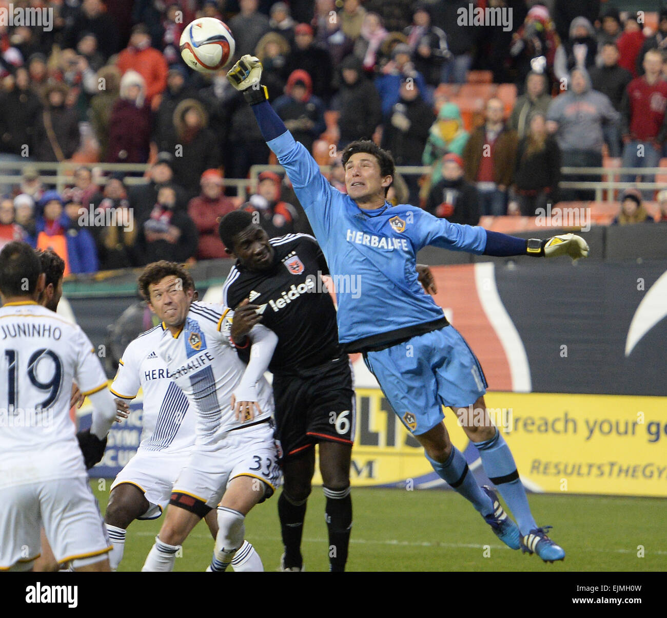 Washington, DC, USA. 28th Mar, 2015. 20150328 - Los Angeles Galaxy ...