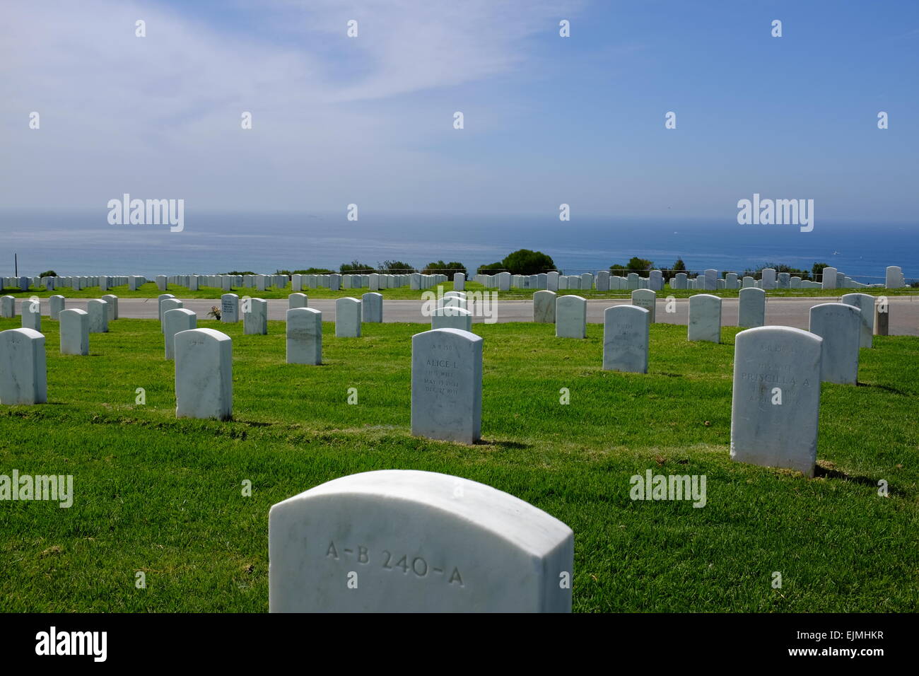 Fort Rosecrans Memorial Park, San Diego Stock Photo - Alamy