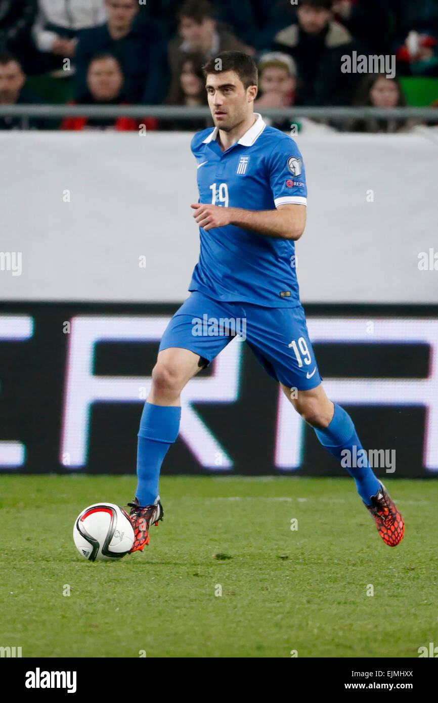 Greek international footballer hi-res stock photography and images - Alamy