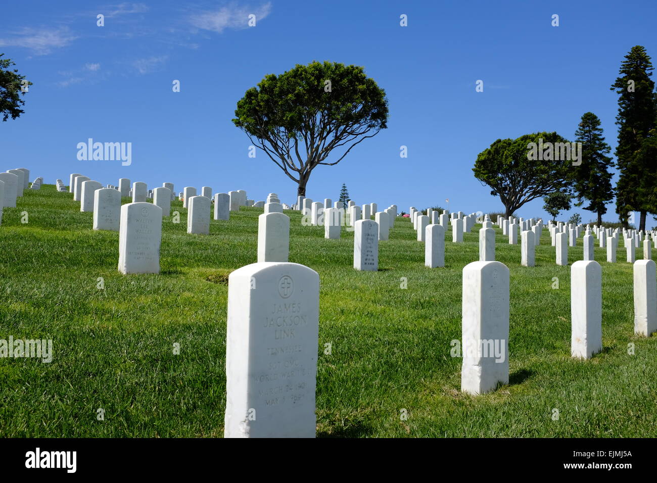 Fort Rosecrans Memorial Park, San Diego Stock Photo - Alamy
