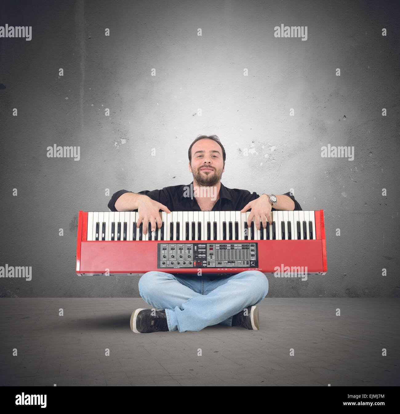 Piano man concert hi-res stock photography and images - Alamy