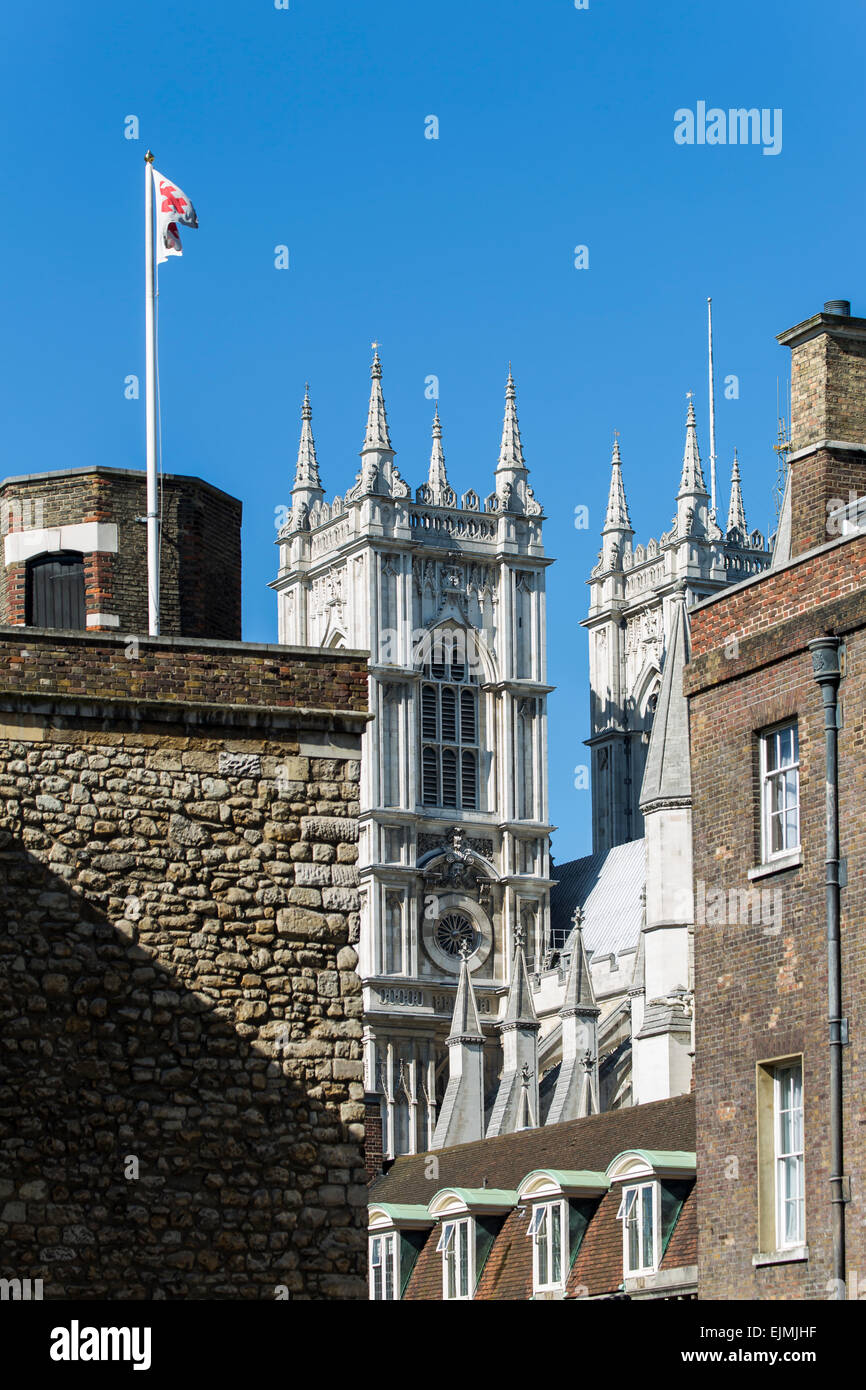 Westminster Abbey exterior details, London Stock Photo - Alamy
