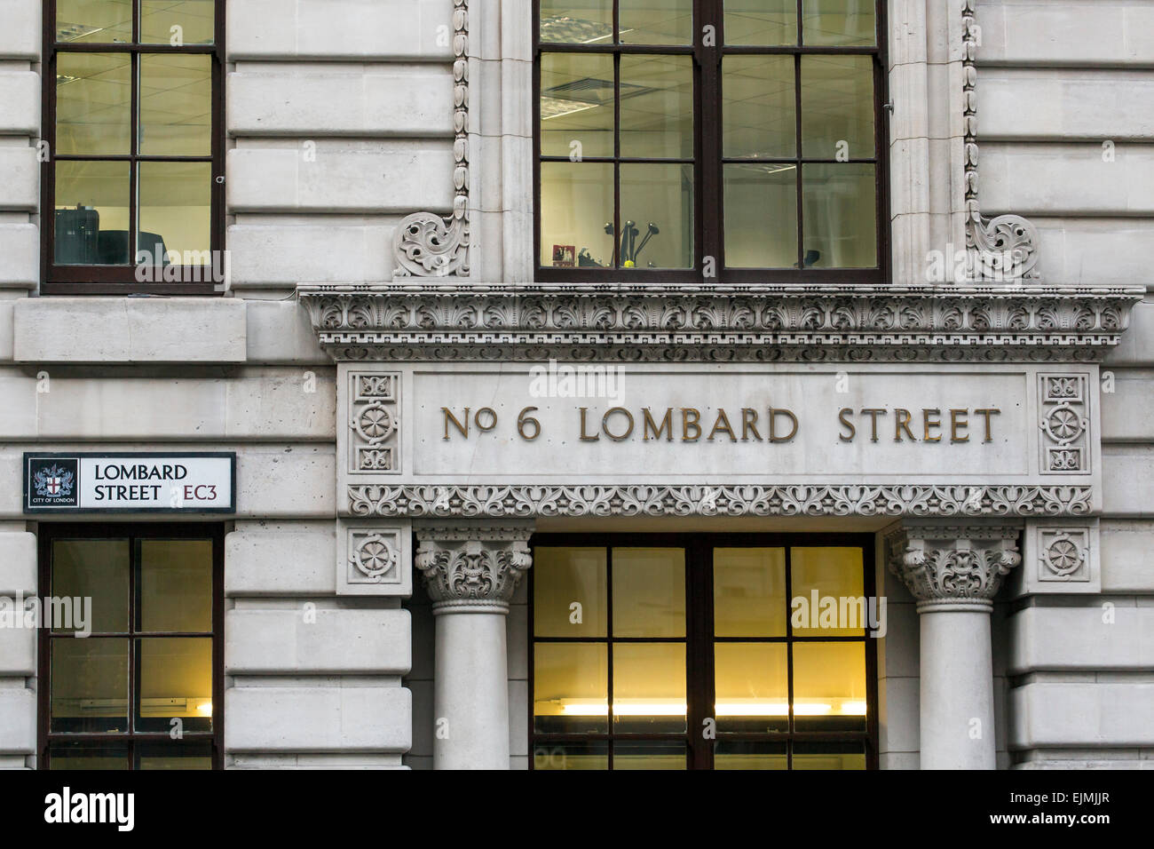 City london lombard street sign hi-res stock photography and images - Alamy