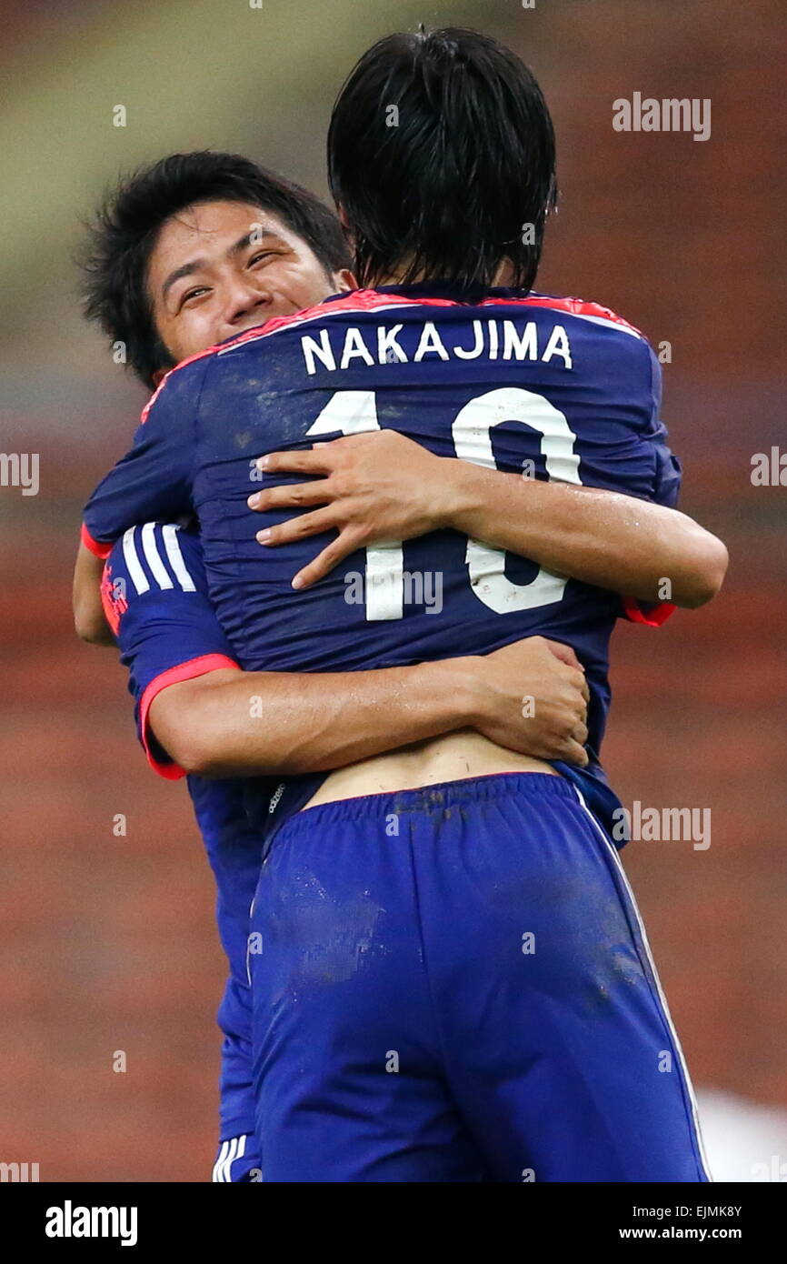 Shah Alam, Malaysia. 29th Mar, 2015. Shoya Nakajima, Shinya Yajima (JPN ...