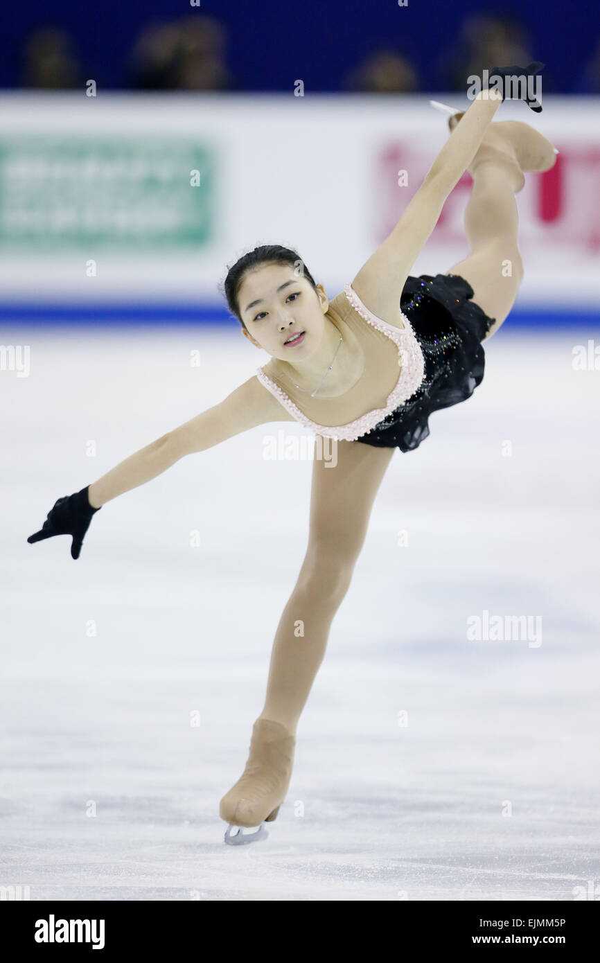 Shanghai, China. 28th Mar, 2015. Li Zijun (CHN) Figure Skating : ISU ...