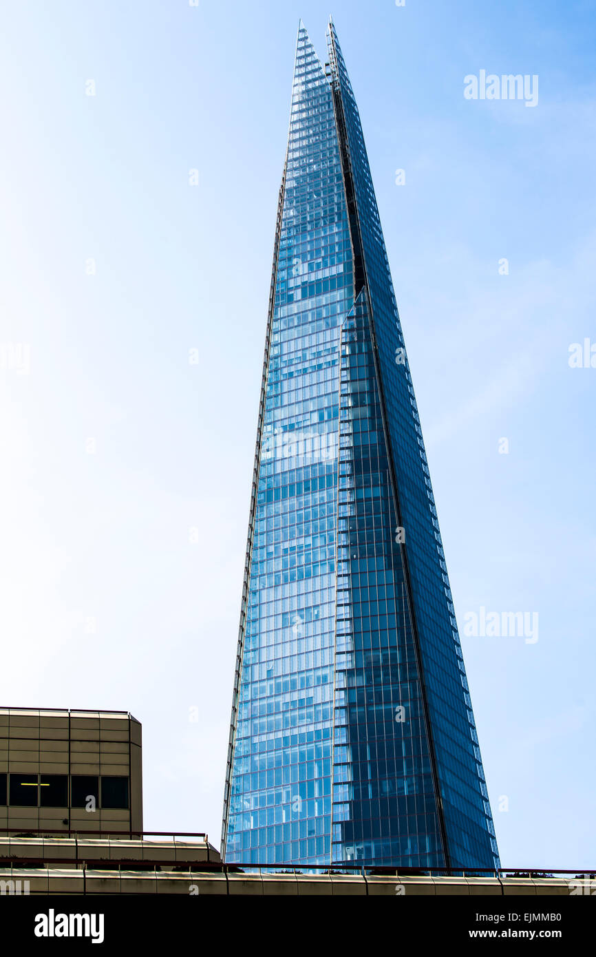 The Shard from across the river, London Stock Photo - Alamy