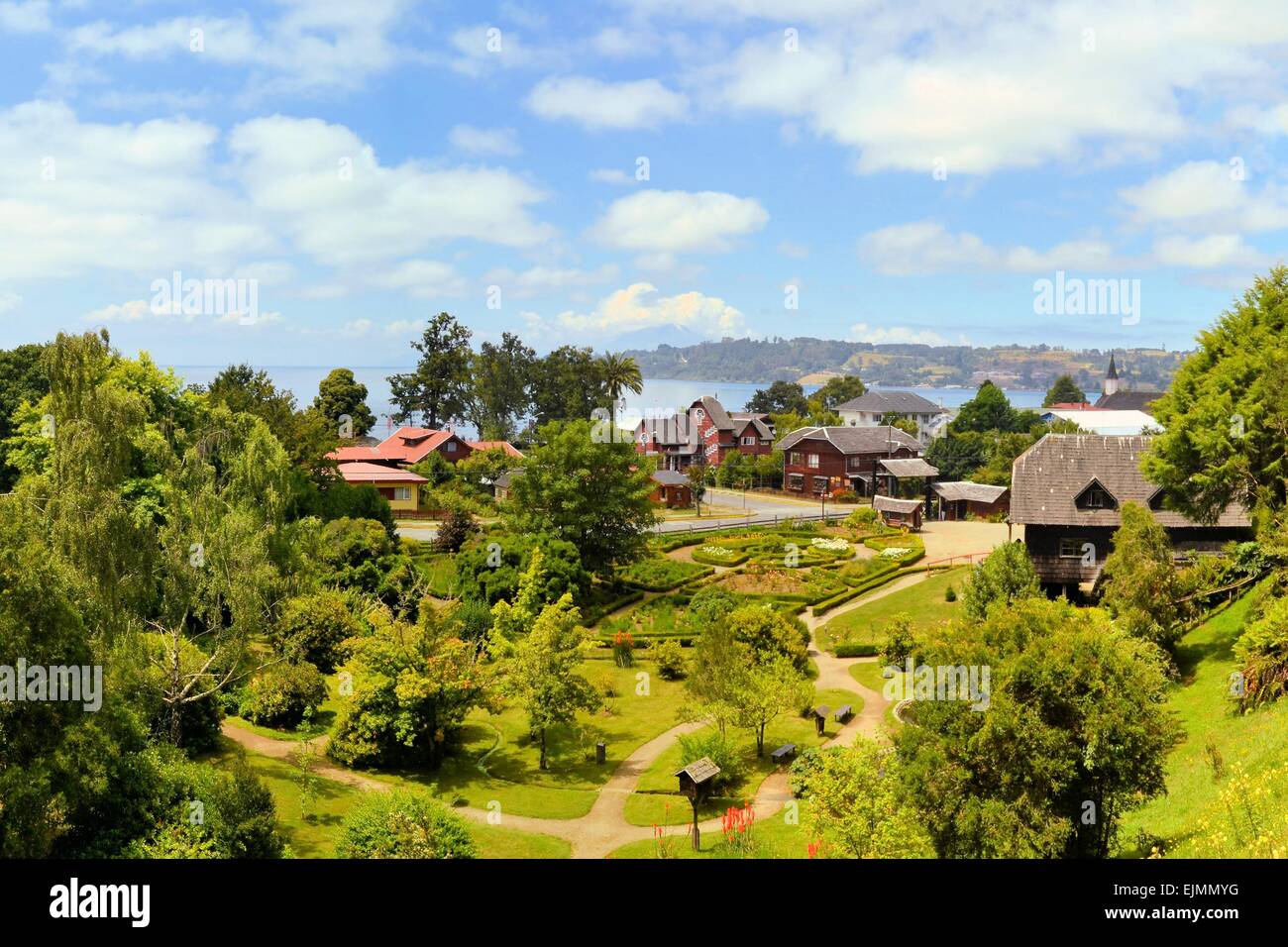 Frutillar chile german town hi-res stock photography and images - Alamy