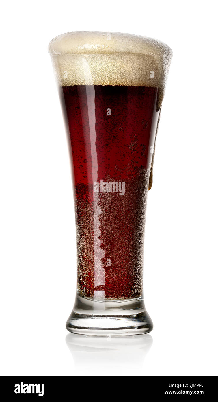 Isolated beer glass on hi-res stock photography and images - Alamy