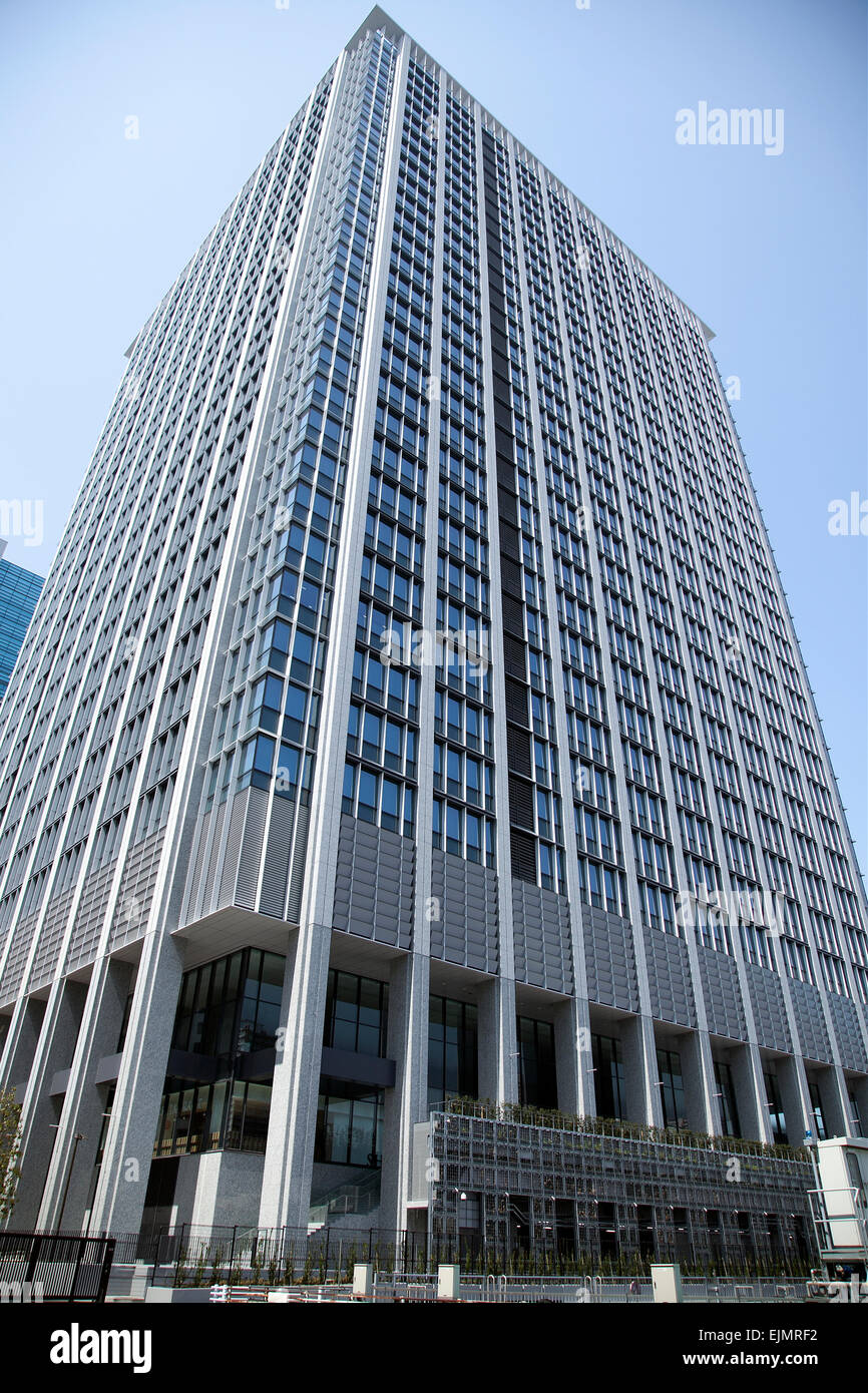 General view: the new building Shinagawa Season Terrance is under ...