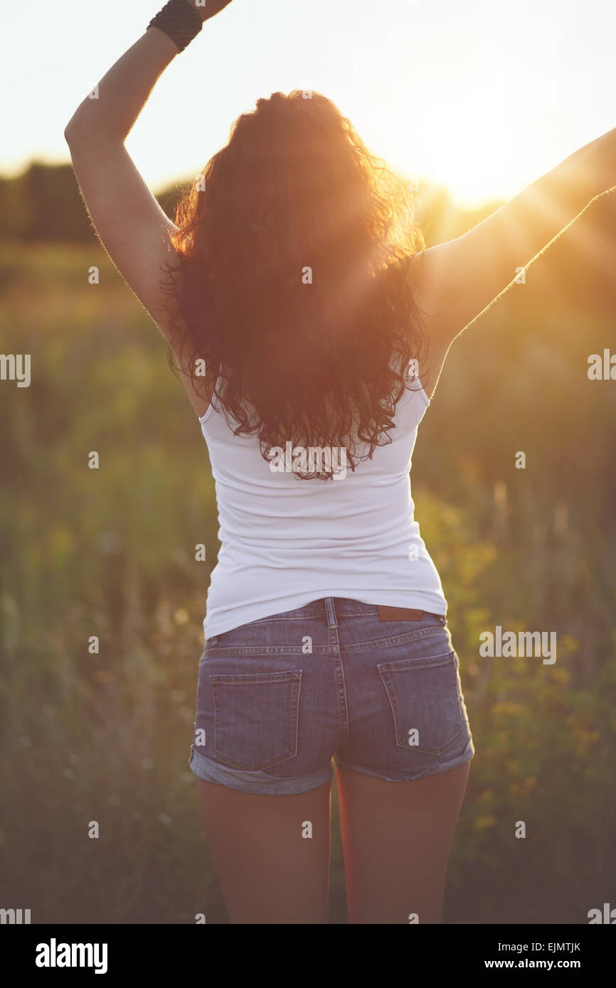 Summer freedom abstract Stock Photo - Alamy