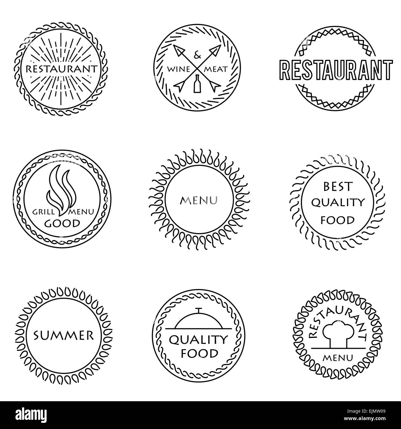 Hat emblems Cut Out Stock Images & Pictures - Alamy