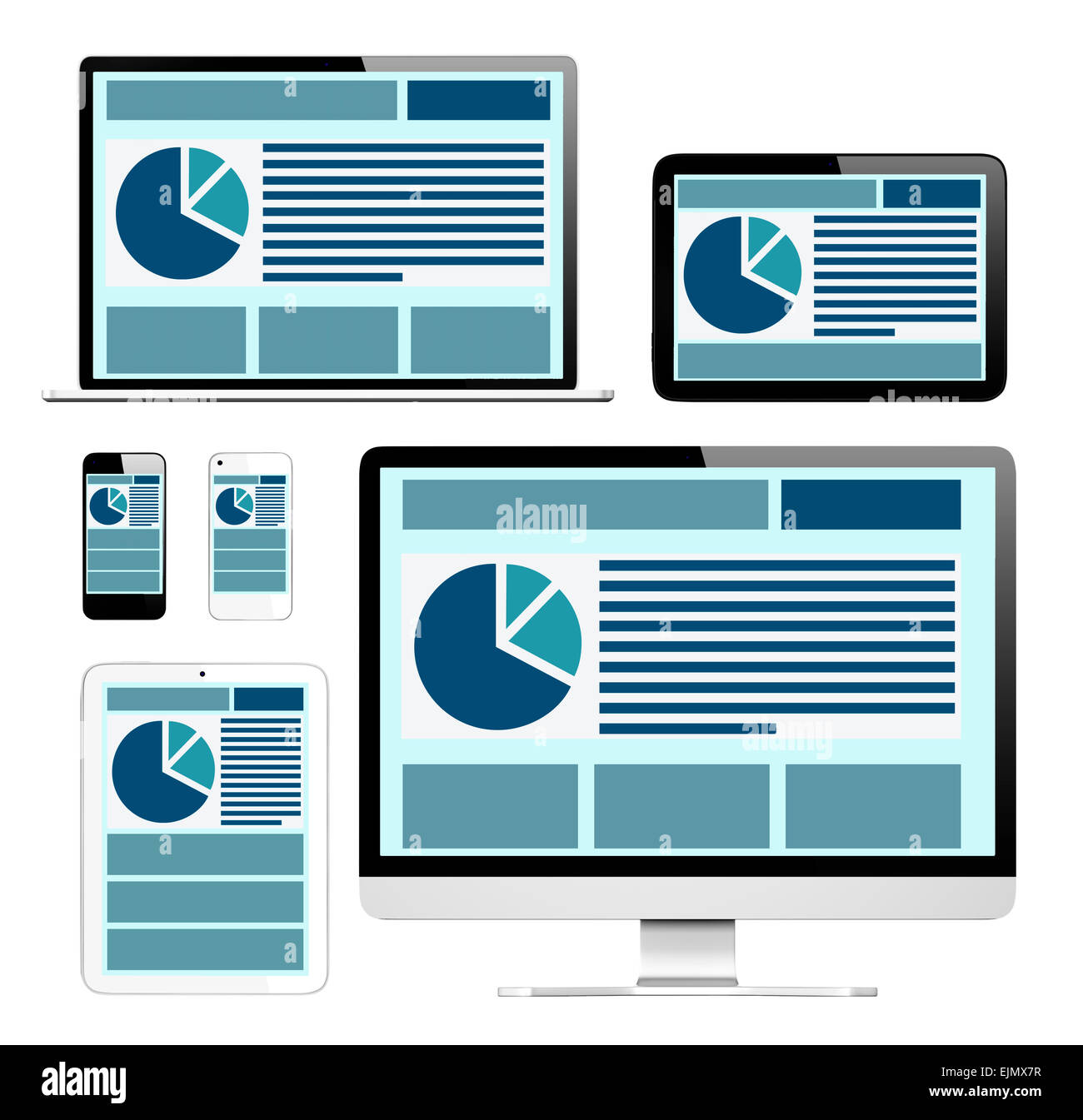 Technology digital communication multimedia Cut Out Stock Images ...