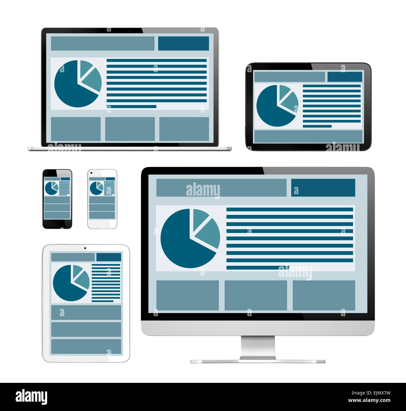 Technology digital communication multimedia Cut Out Stock Images ...