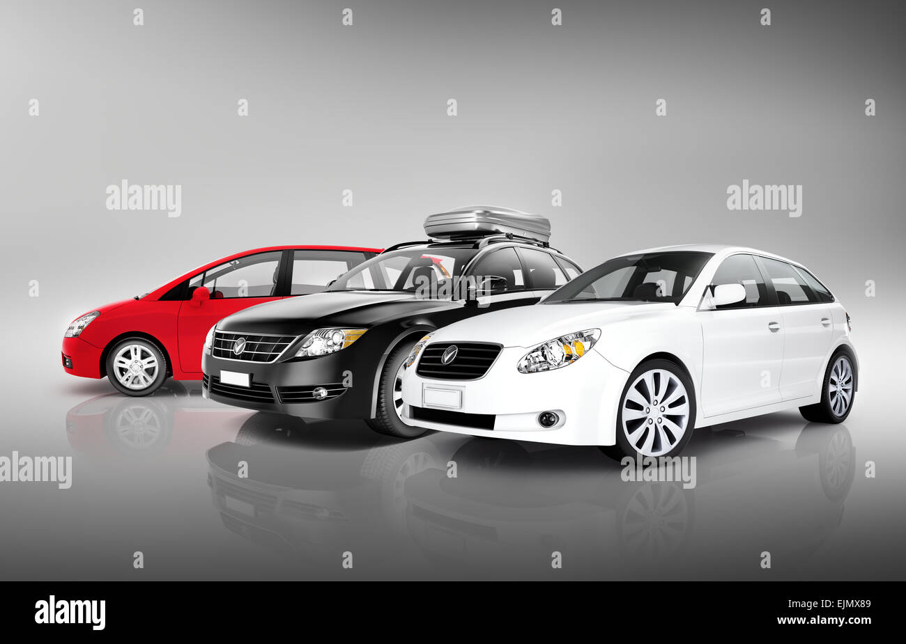 Collection of Cars Stock Photo - Alamy