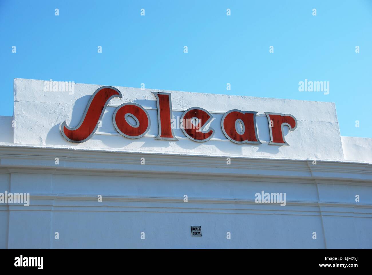 Sherry bodega sign hi-res stock photography and images - Alamy