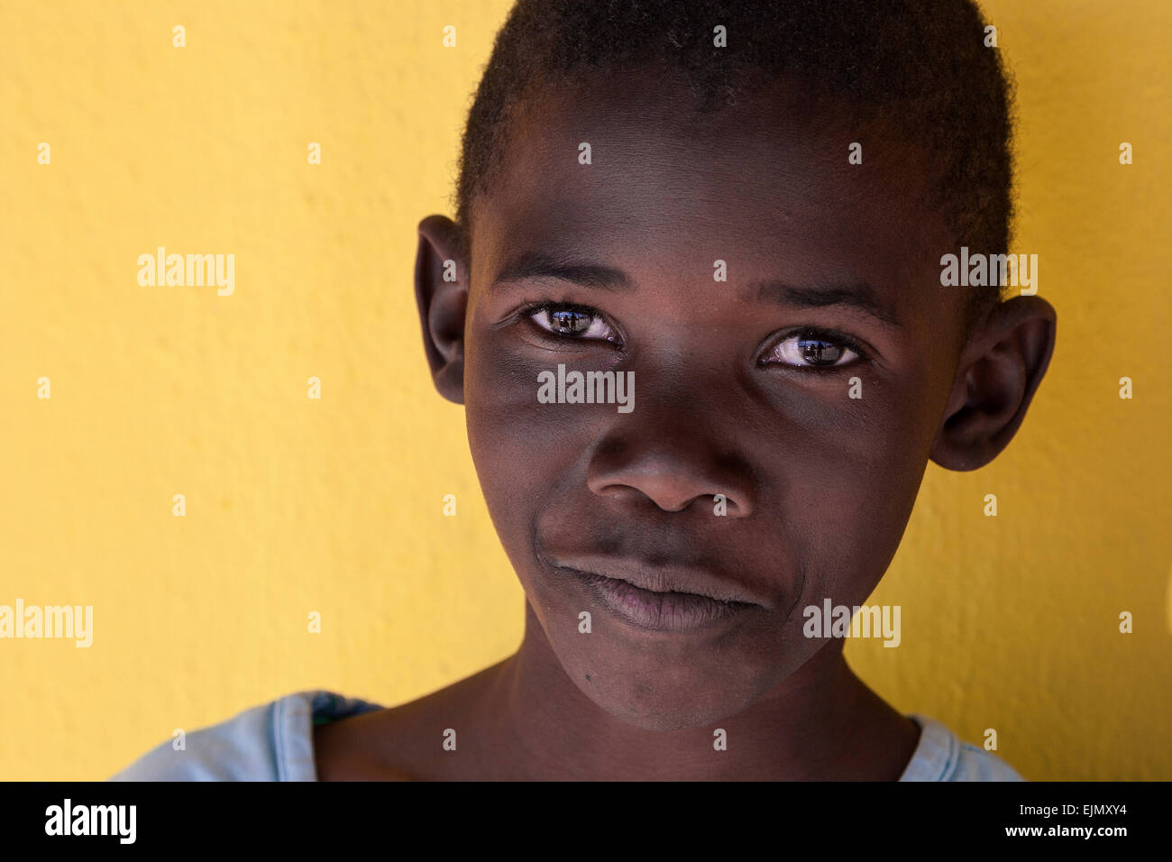 Namibian boy, portrait, Uis, Namibia Stock Photo - Alamy