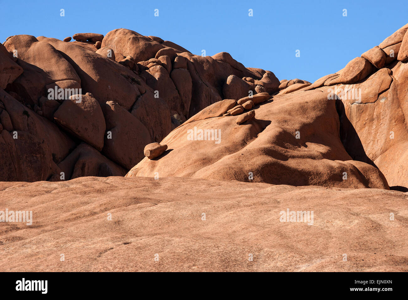 Rock formations and boulders at Spitzkoppe, Damaraland, Namibia Stock ...