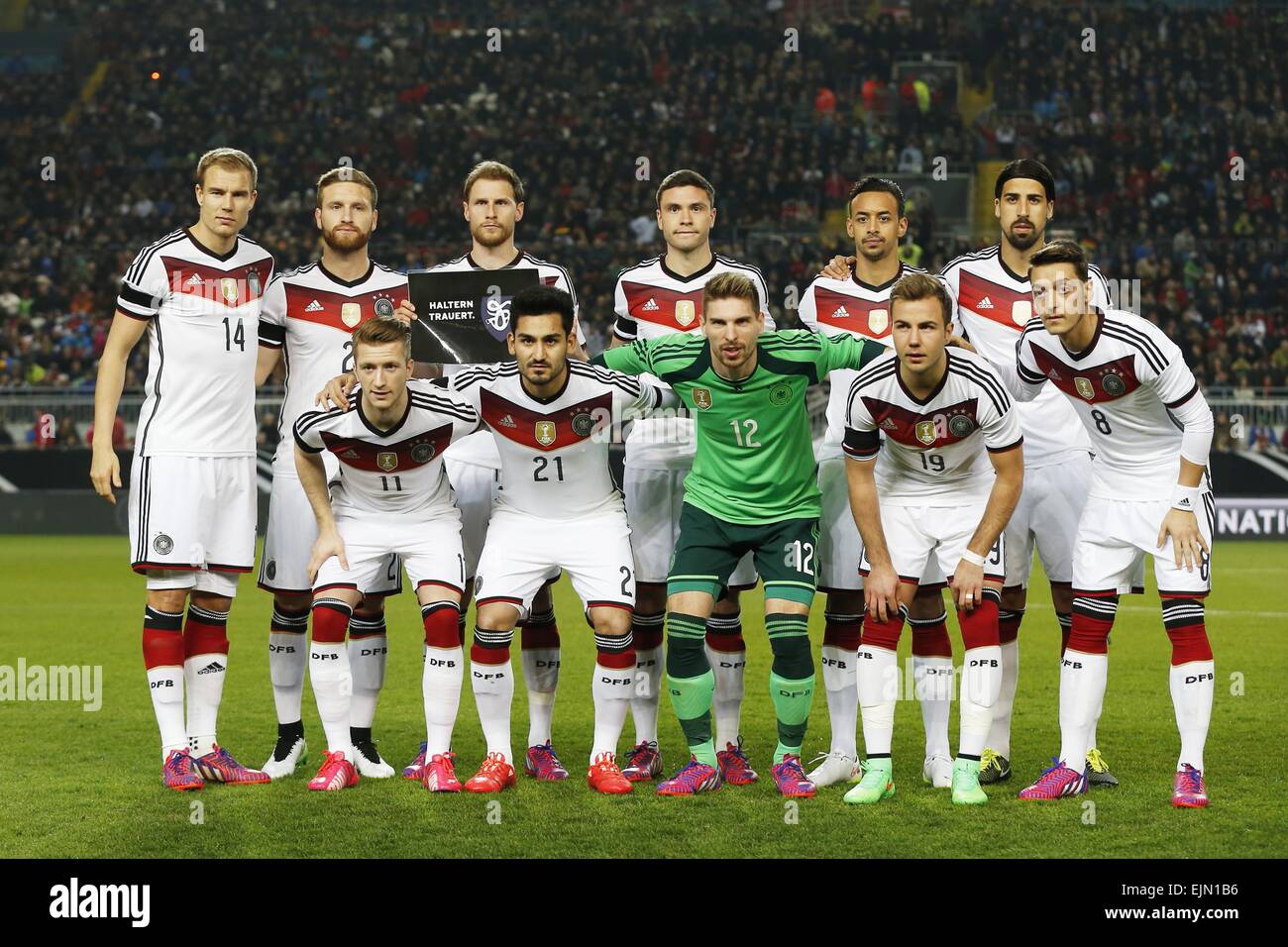 the Fritz-Walter-Stadion, Kaiserslautern, Germany. 25th Mar, 2015 ...
