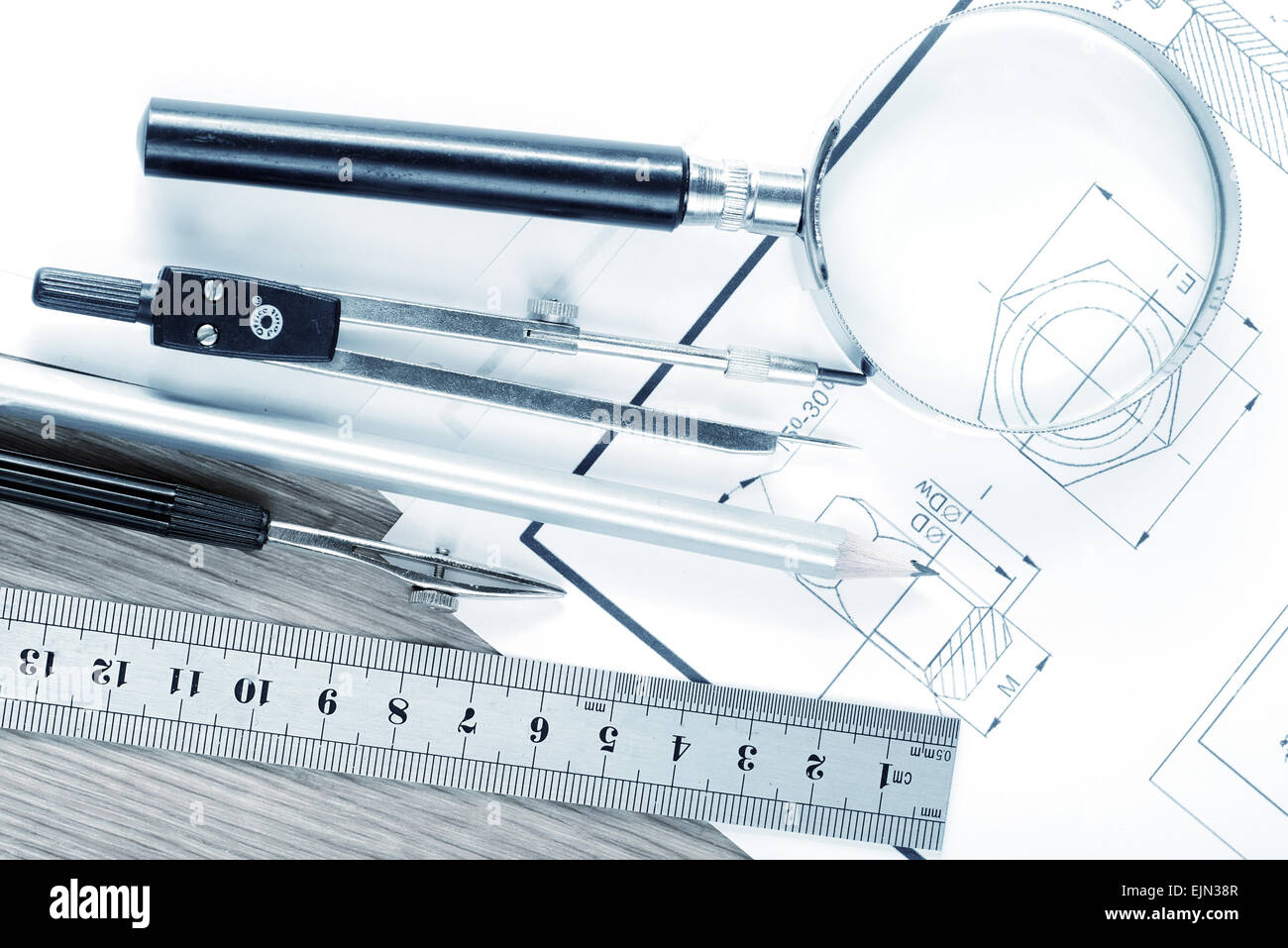 Plotting tool hi-res stock photography and images - Alamy