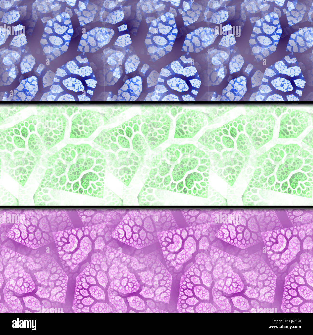 Set of seamless patterns Stock Photo - Alamy