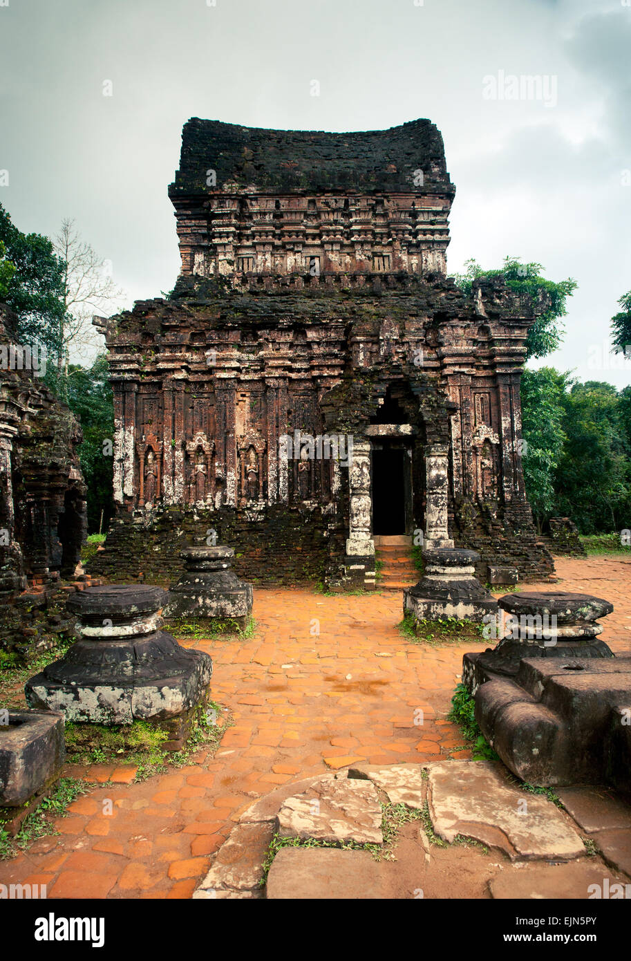 My Son, Ancient Hindu tamples Stock Photo - Alamy
