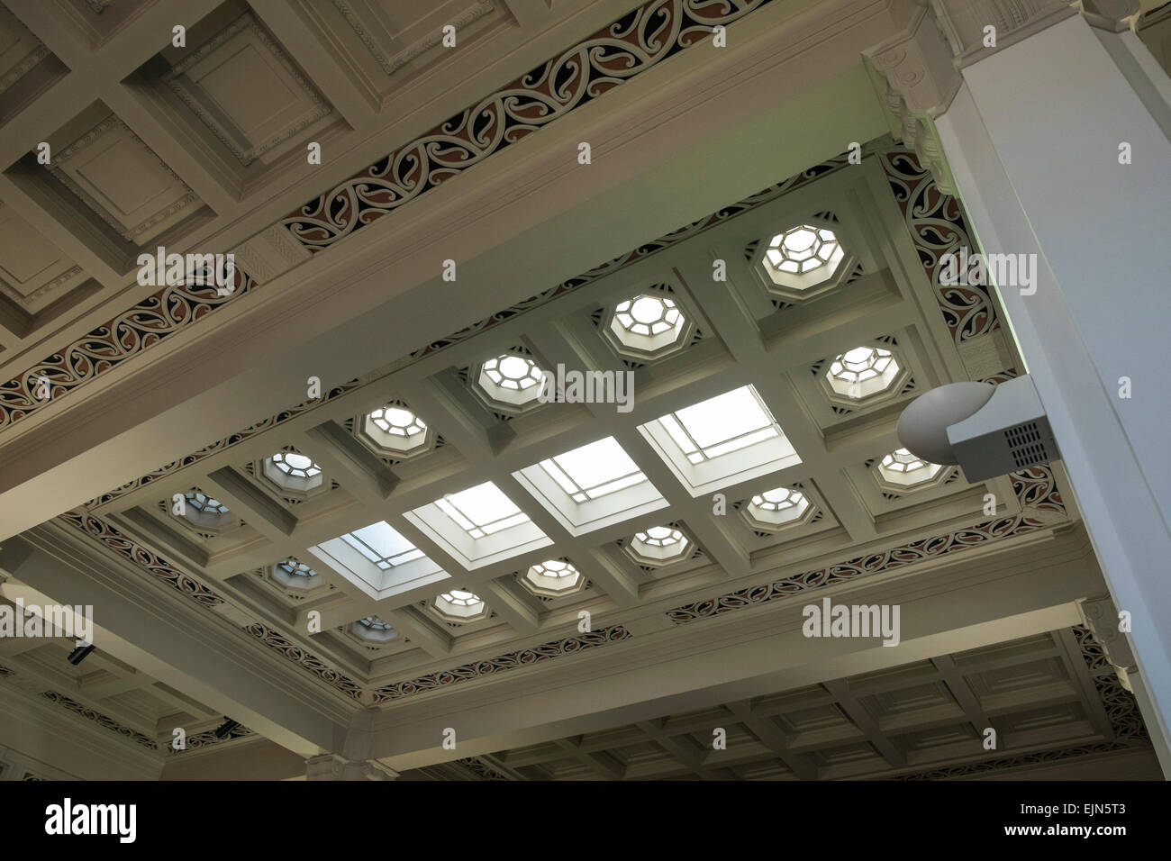 he ASB Bank Buildings designed in 1933 and features a maori motif in ...