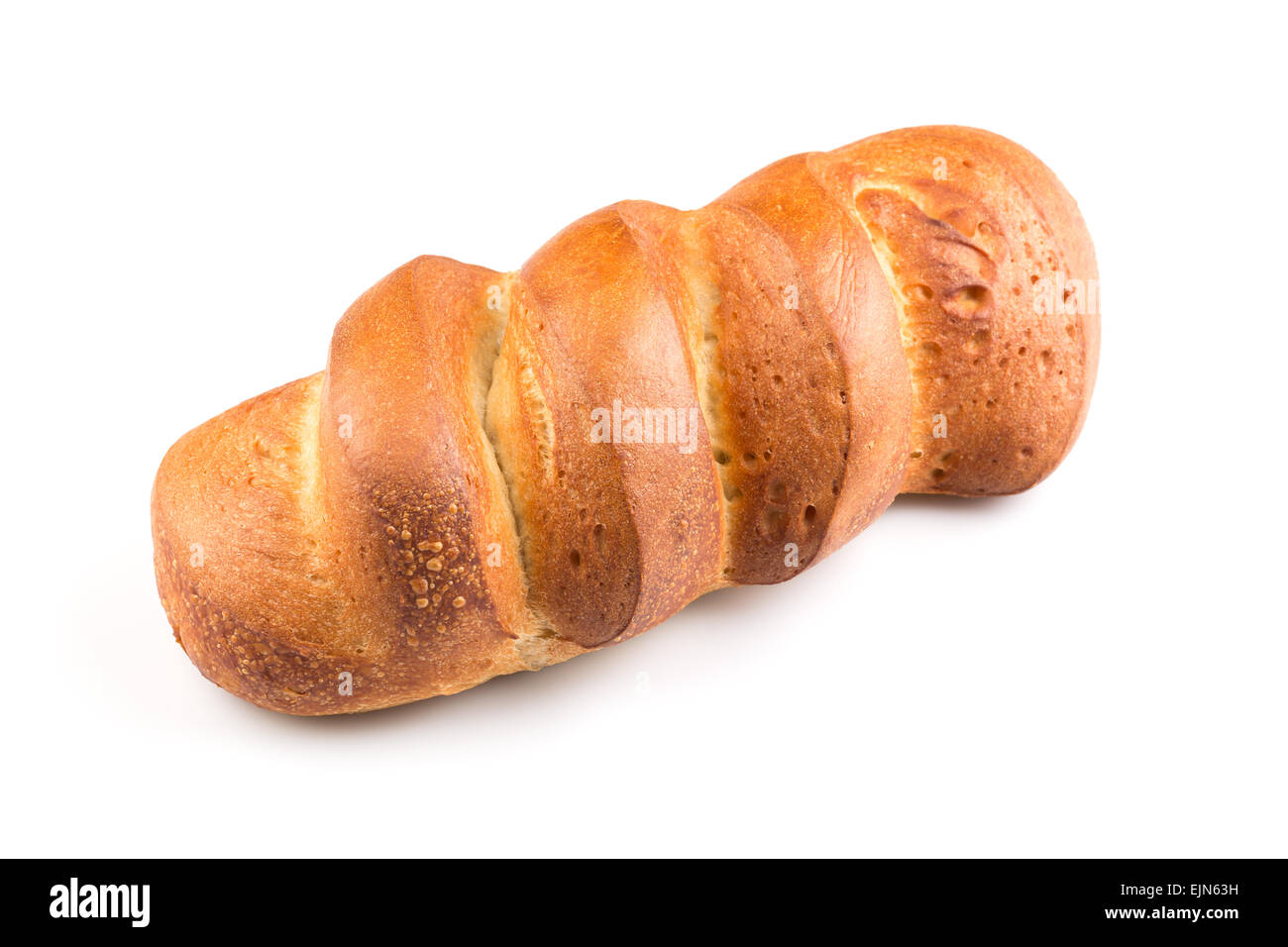 Warm crusty white bread Cut Out Stock Images & Pictures - Alamy