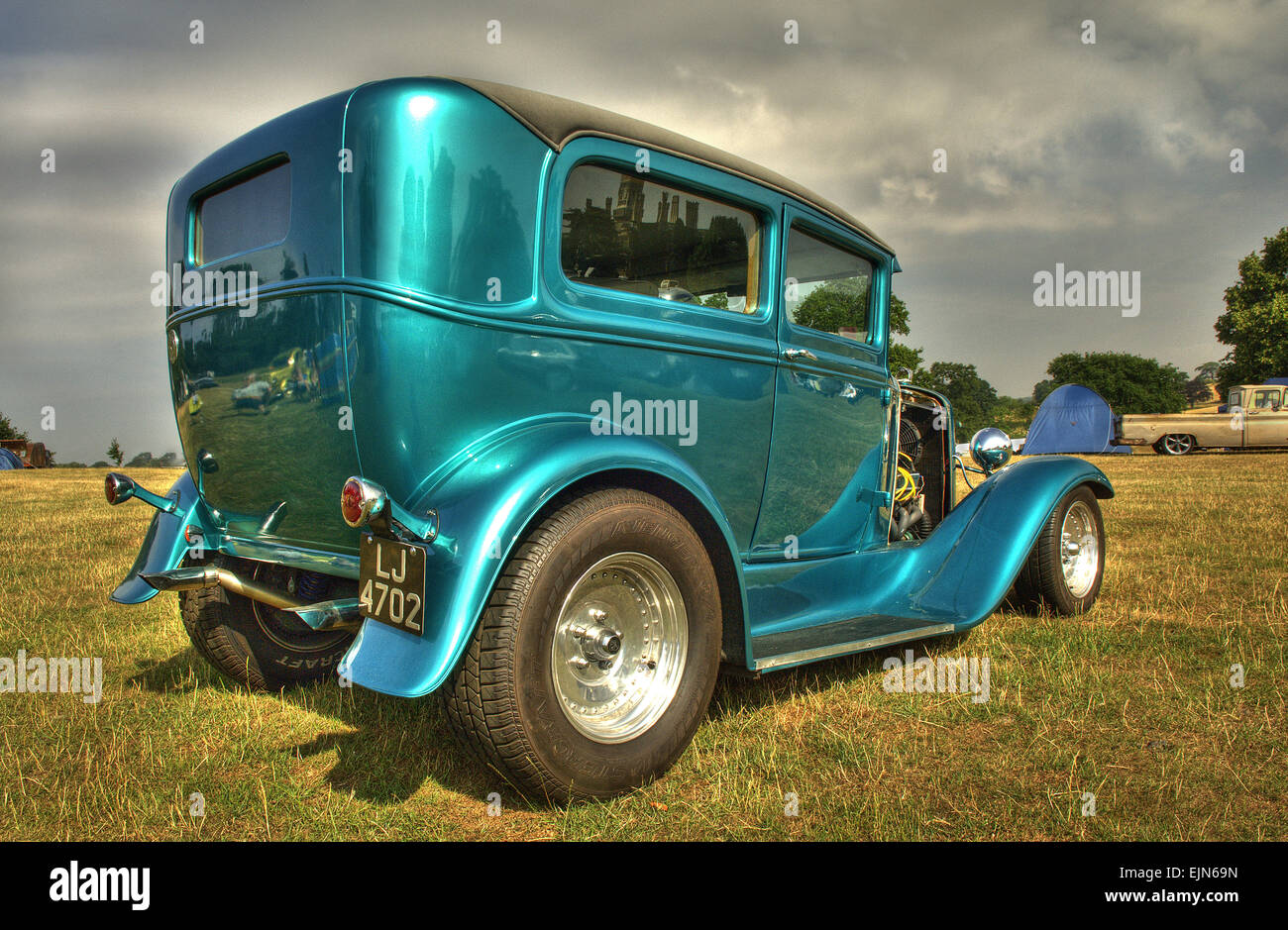 1930 Model A Ford Sedan hot rod Stock Photo - Alamy