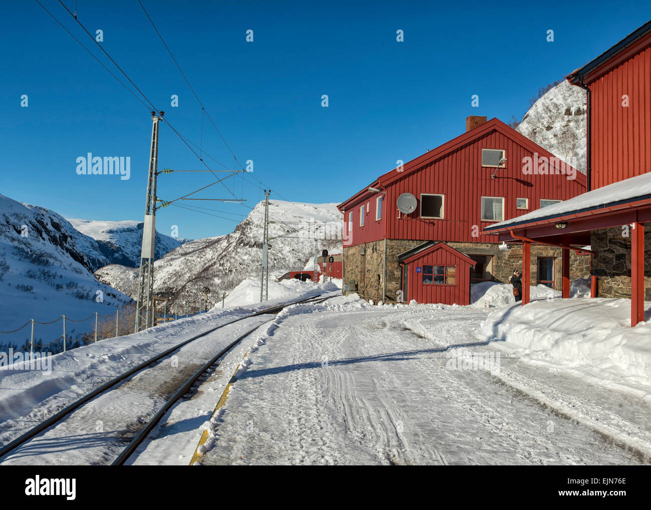 Myrdal Railway Station, Norway Stock Photo - Alamy