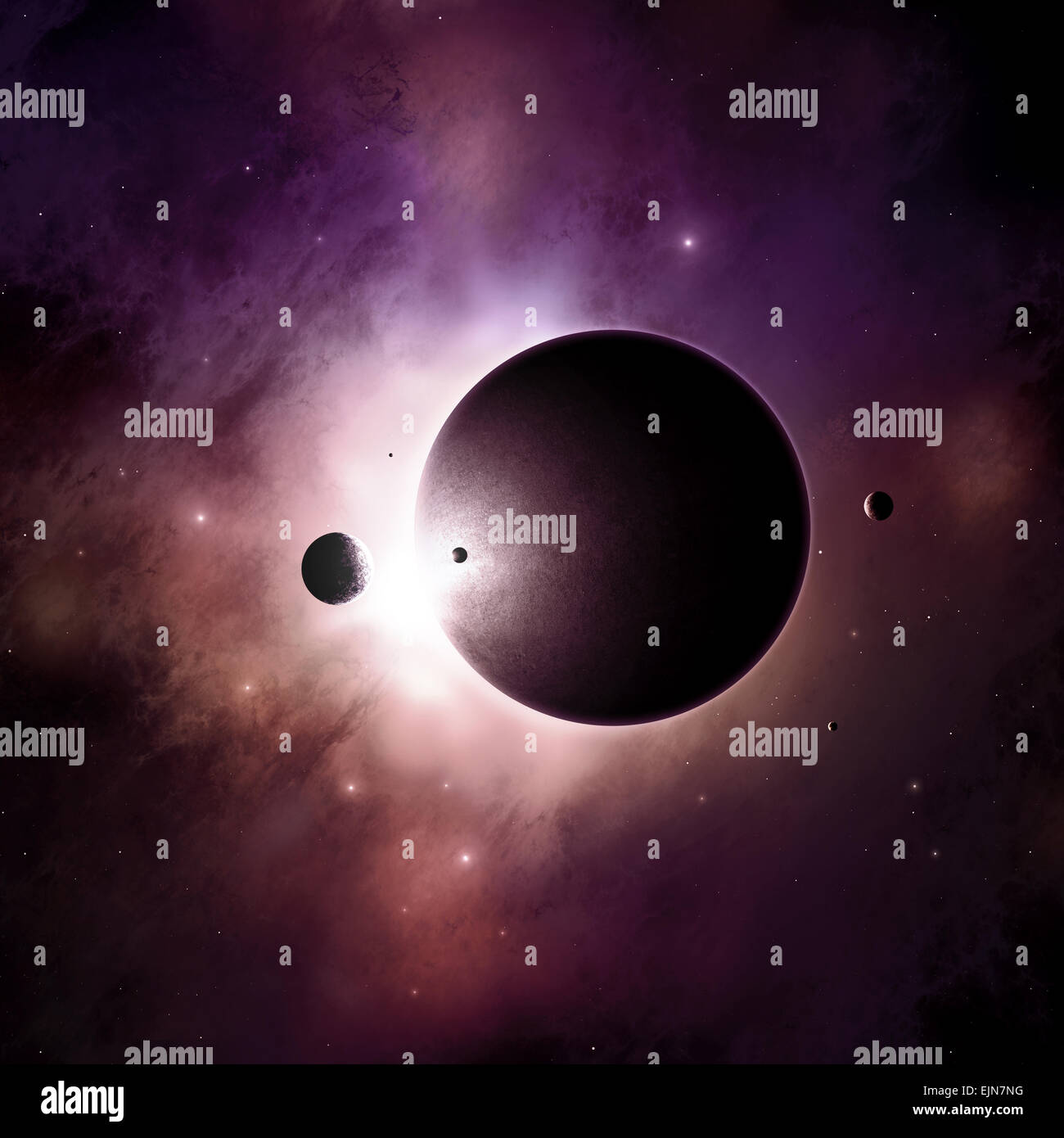 Solar nebula hi-res stock photography and images - Alamy